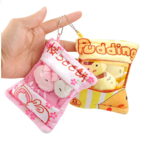 Mini Kawaii plush keychain - Kawaii Family