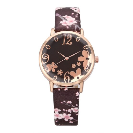Embossed flower Quartz Watch - Kawaii Family