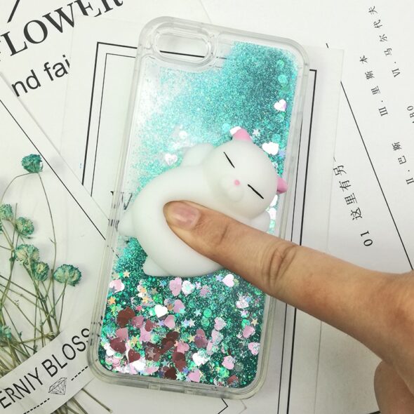3D Squishy Cat Iphone Case - Kawaii Family