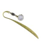 Vintage Clock Pendant Bookmark - Kawaii Family